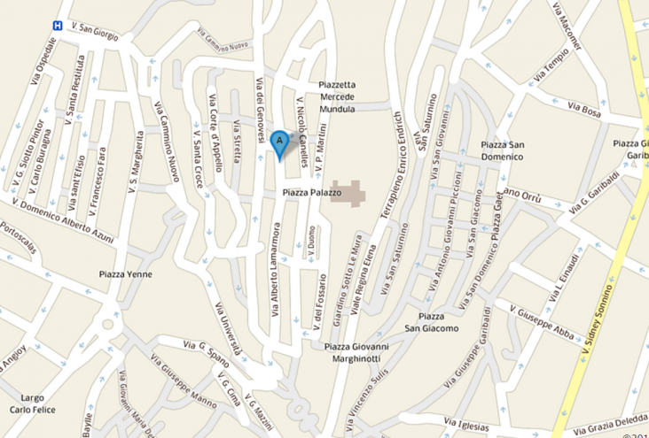 via-lamarmora-mappa - Daniela Santerini